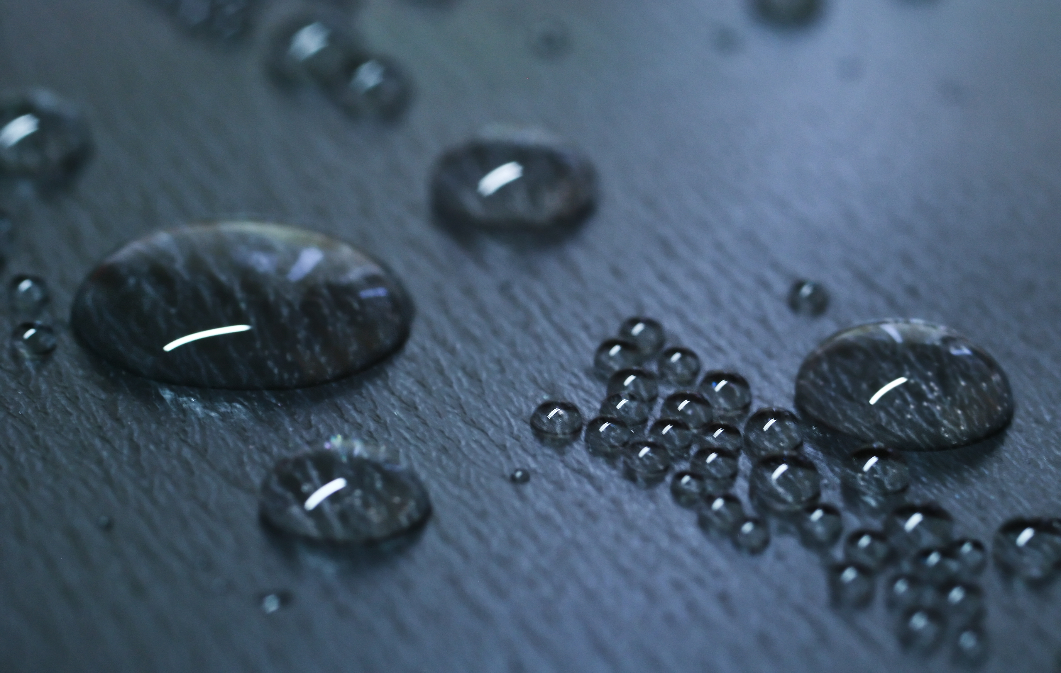 Water drops - Precision Coating - Medical Device Surface Modifications